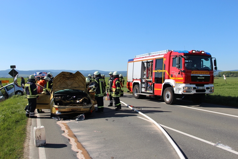 05.05.2018 - Verkehrsunfall Bundesstraße 6 - Freiwillige Feuerwehr Goslar